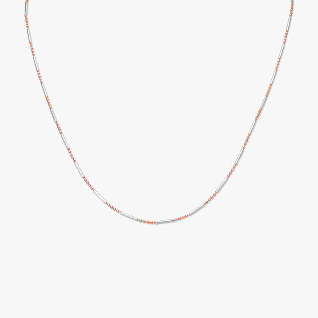 Buy Dainty Dual Tone Chain at Best Price | Tanishq UAE