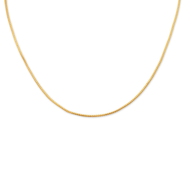 Buy Dainty Gold Chain for Kids at Best Price | Tanishq UAE