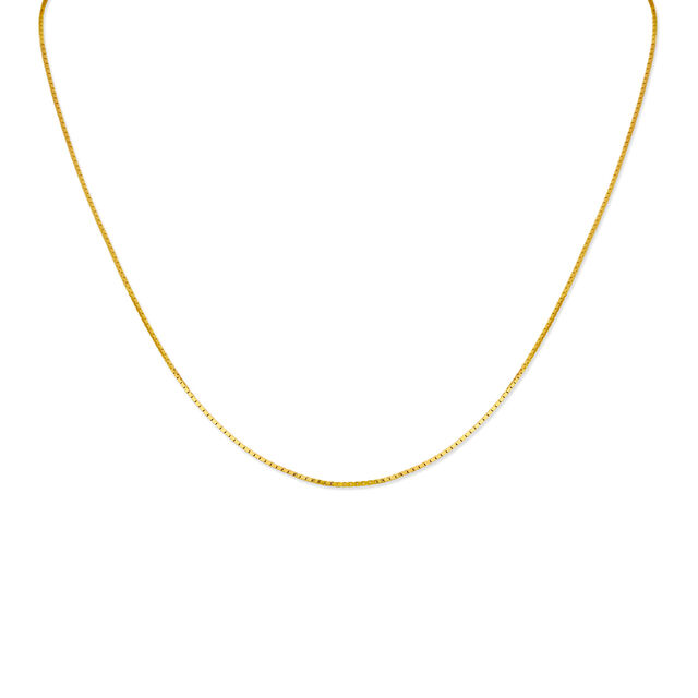 Buy Slender Gold Chain at Best Price | Tanishq UAE