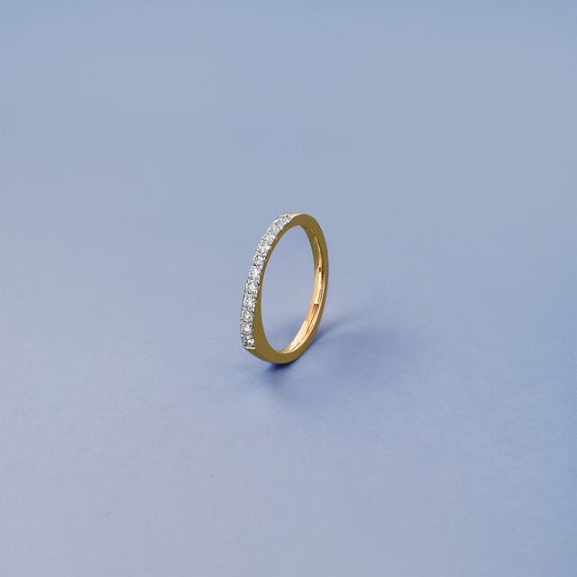 Buy Sleek Diamond Bar Ring at Best Price | Tanishq US