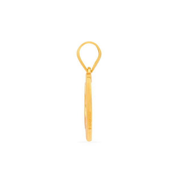 Buy Tanishq 22KT Gold Heart C' Pendant for Women at Best Price | Tanishq US