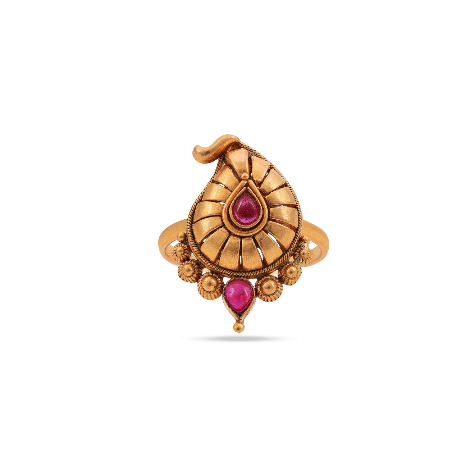 Buy Mango Motif Elegant Ring at Best Price | Tanishq US
