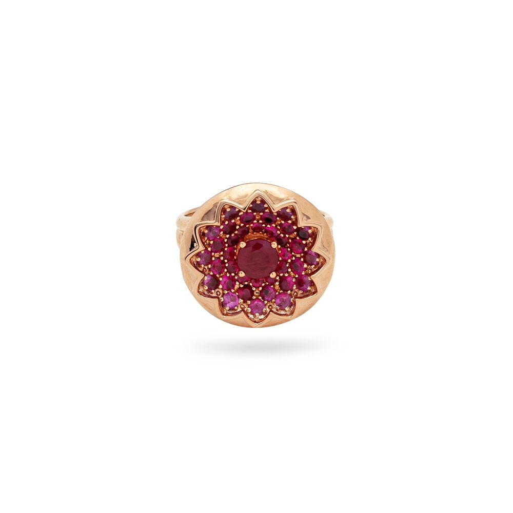 Buy Ruby Ring At Best Price | Tanishq USA
