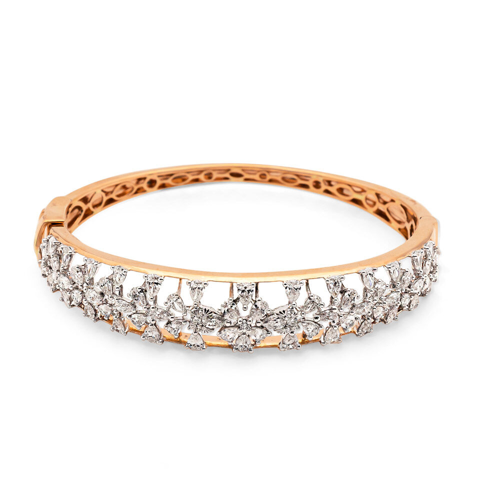 Tanishq rose gold bangles store