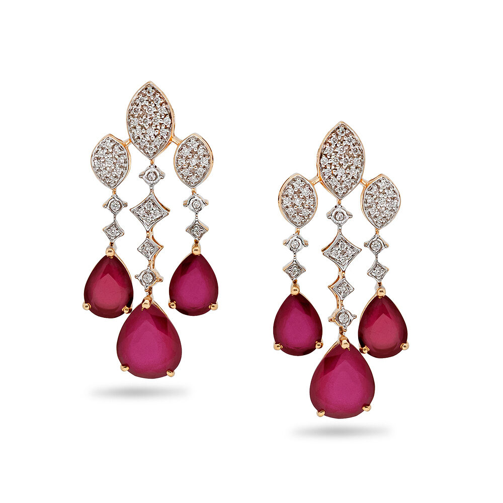 Buy Royal Crimson Radiance Gold Set at Best Price | Tanishq US
