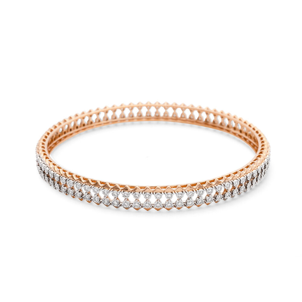 Buy Sparkling Starlight Bangle at Best Price | Tanishq US