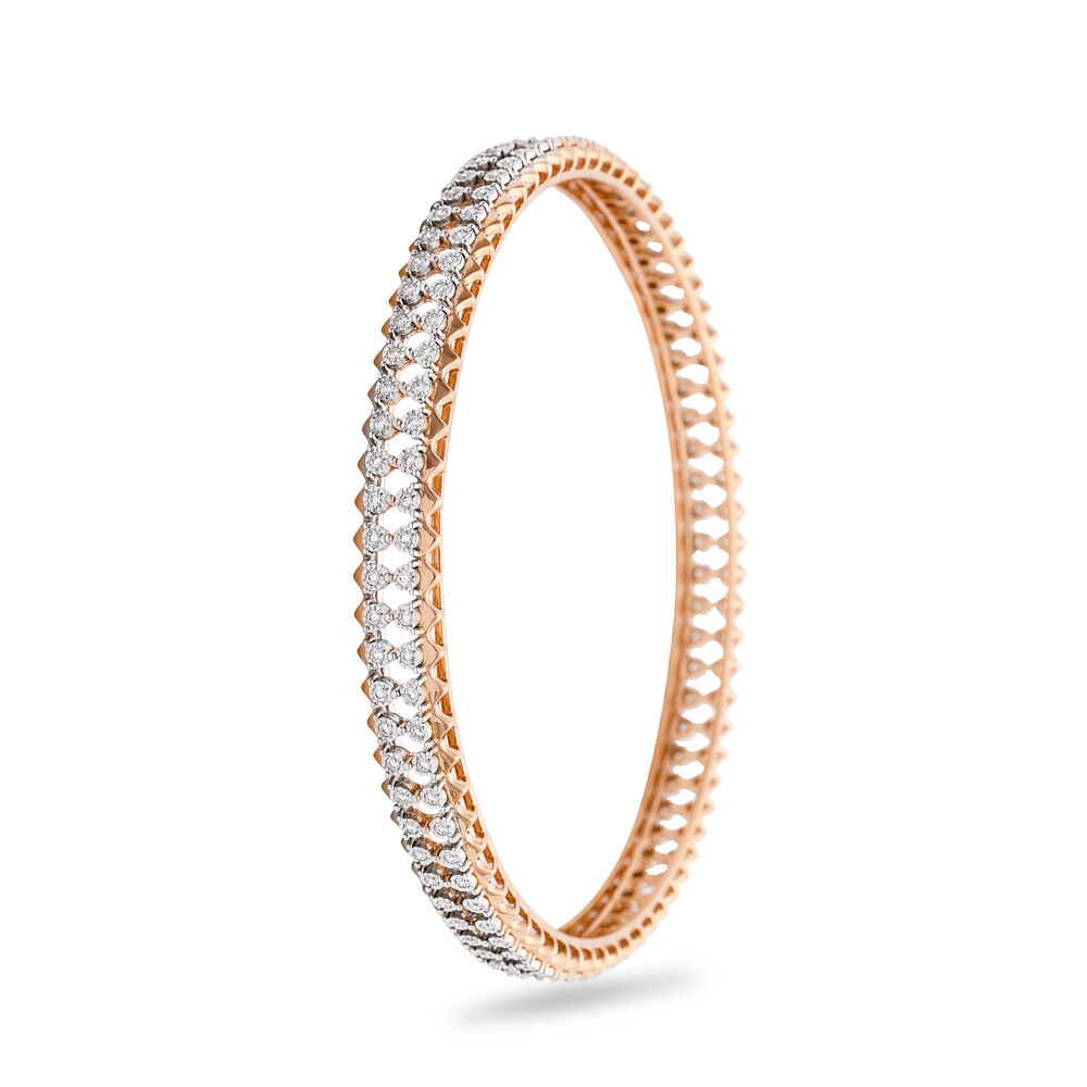 Buy Sparkling Starlight Bangle at Best Price | Tanishq US