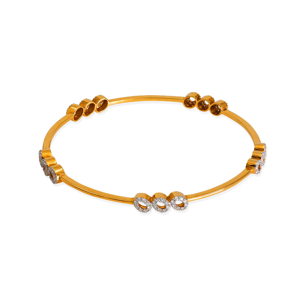 Buy Tanishq Diamond Bangle at Best Price | Tanishq US