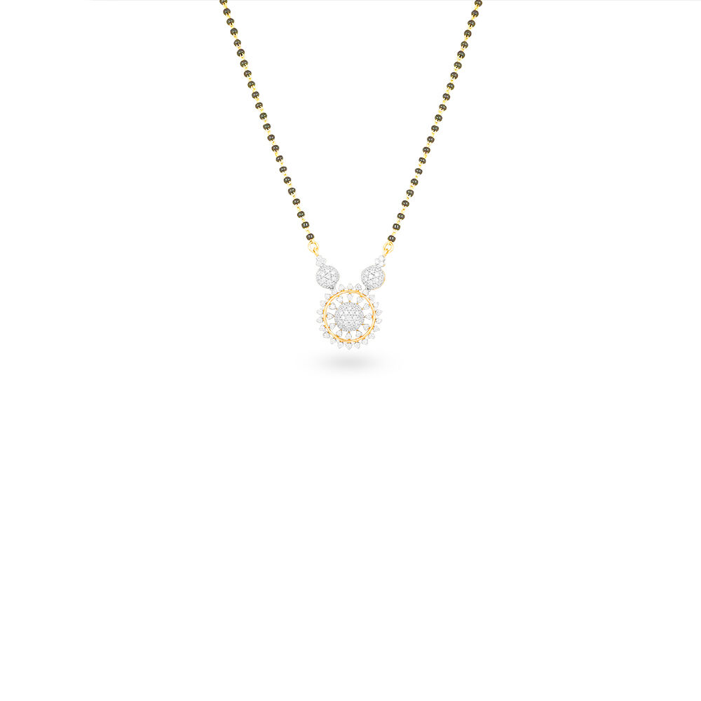 Buy Stellar Diamonds Mangalsutra at Best Price | Tanishq US