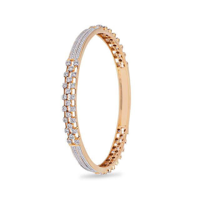 Buy Sparkle with Grace Bangle at Best Price | Tanishq US