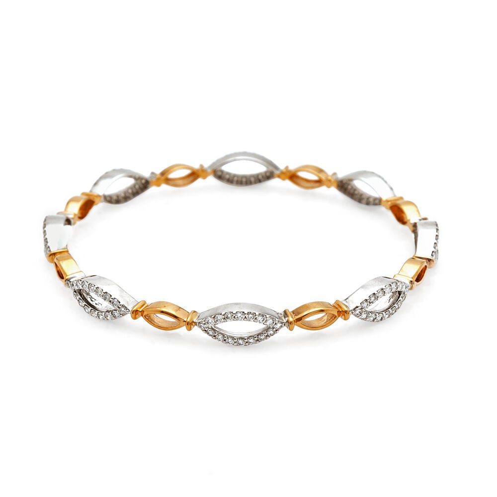 Buy Radiant Vision Diamond Bangle at Best Price | Tanishq US