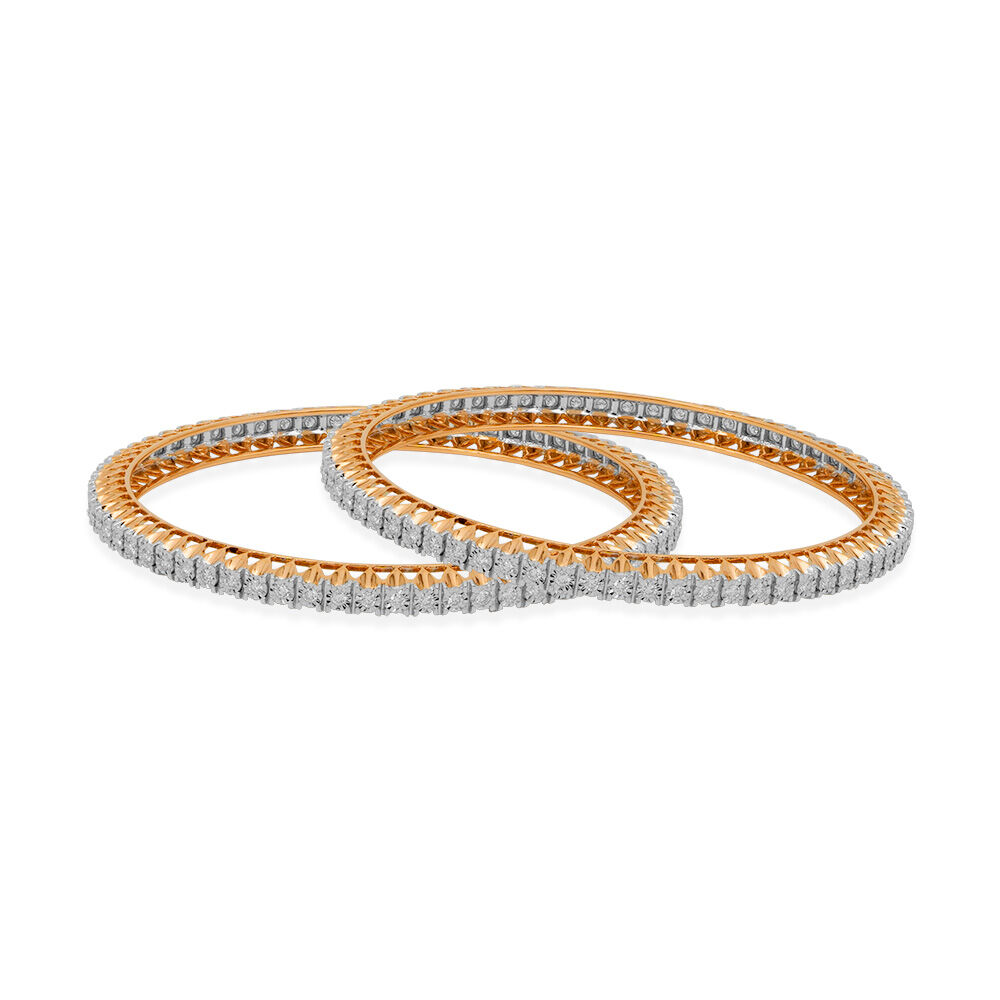 Buy Tanishq 18 Karat Diamond Bangle for Women at Best Price | Tanishq US