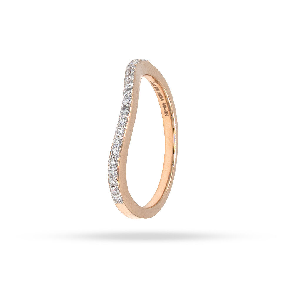 Buy Celestial Curve Diamond Band at Best Price | Tanishq US
