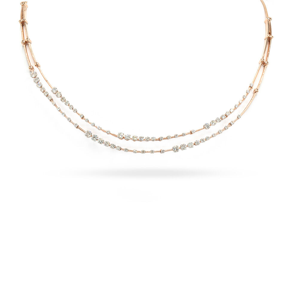 Buy Dual Layer Diamond Pendant at Best Price | Tanishq US