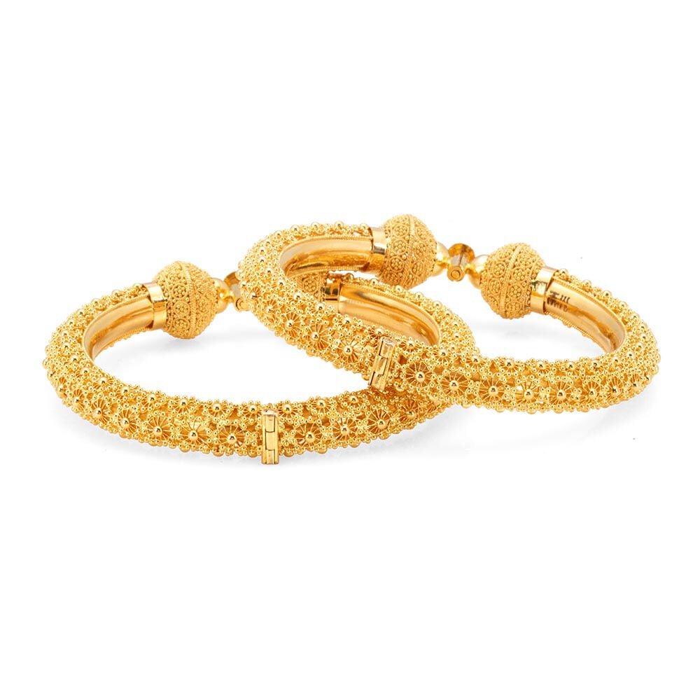 Buy Tanishq 22 Karat Gold Bangle at Best Price | Tanishq US