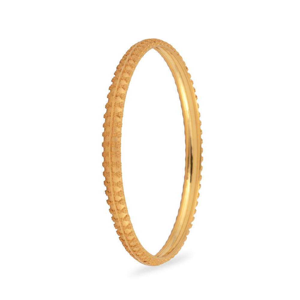 Buy Geometric Elegance Bangle at Best Price | Tanishq US