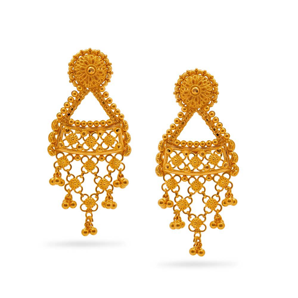 Buy Floral Gilded Elegance Set at Best Price | Tanishq US