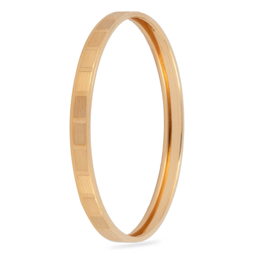 Buy Geometric Dual Band Bangle at Best Price | Tanishq US
