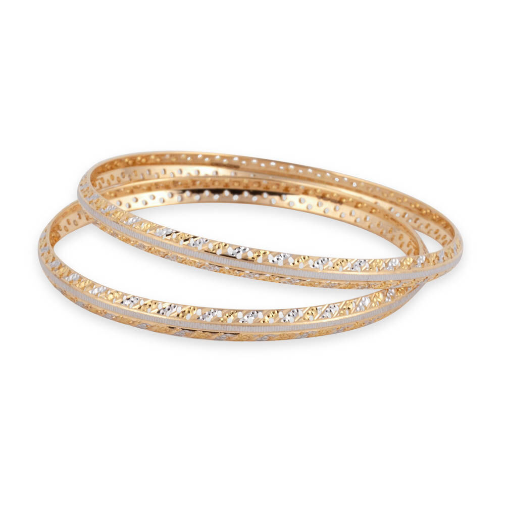 Buy Minimalist Dual Band Bangle at Best Price | Tanishq US