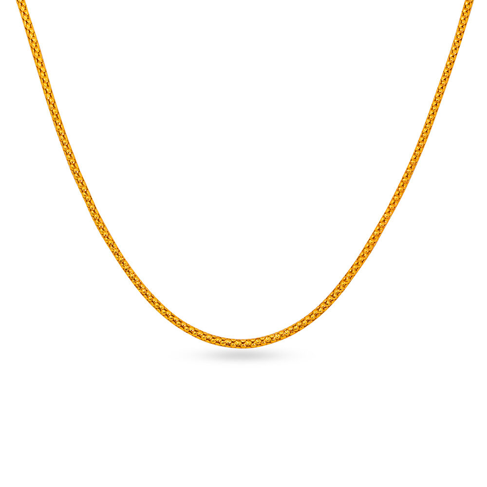 Buy Tanishq Gold Chain at Best Price | Tanishq US