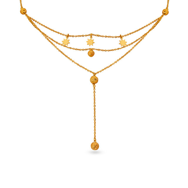 Buy Tanishq Gold Necklace at Best Price | Tanishq UAE