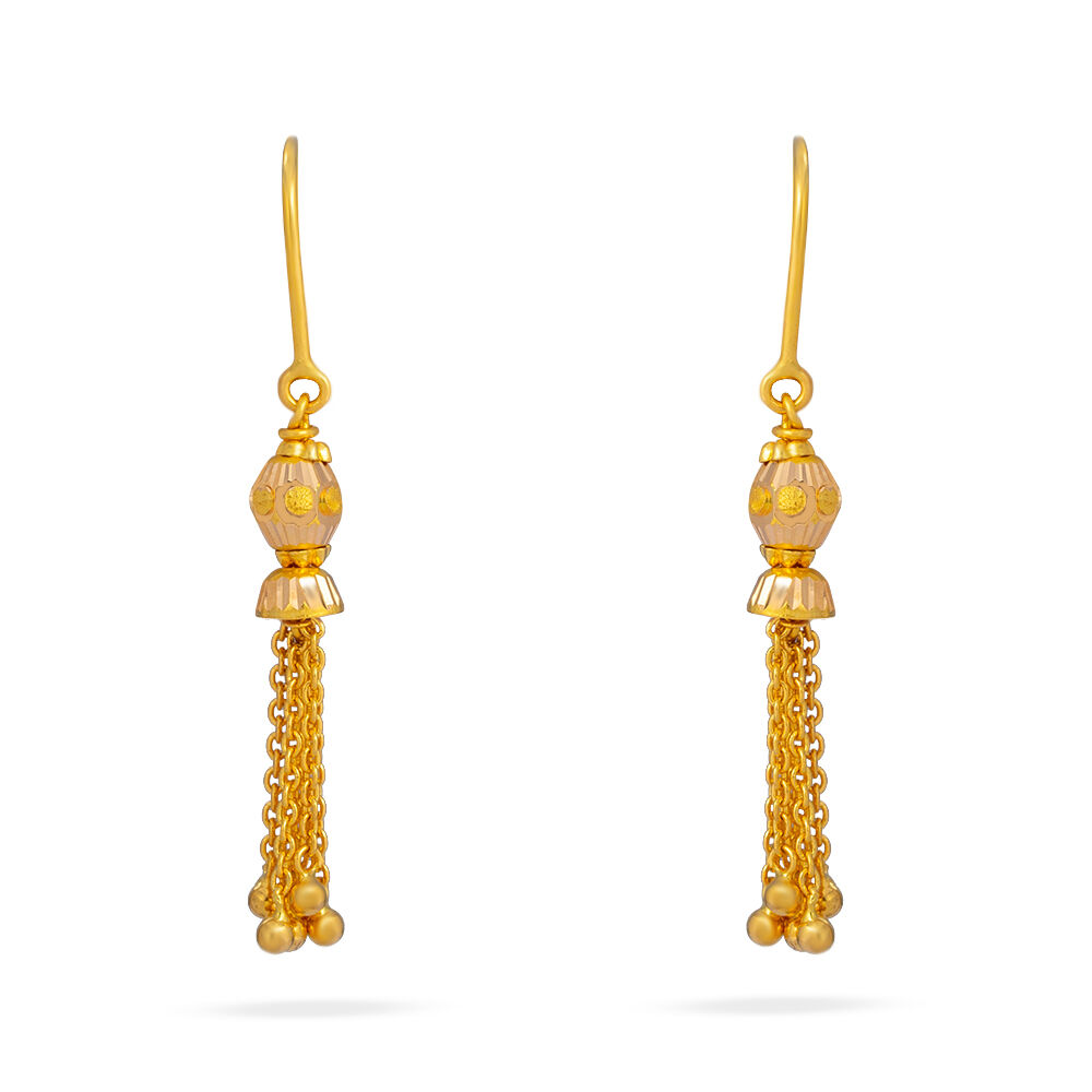 Buy Tanishq Gold Earrings at Best Price Tanishq US