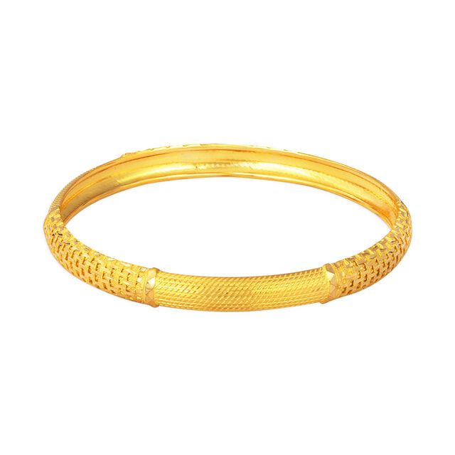 Buy Woven Texture Gold Bangle - Set of 2 Bangles at Best Price ...