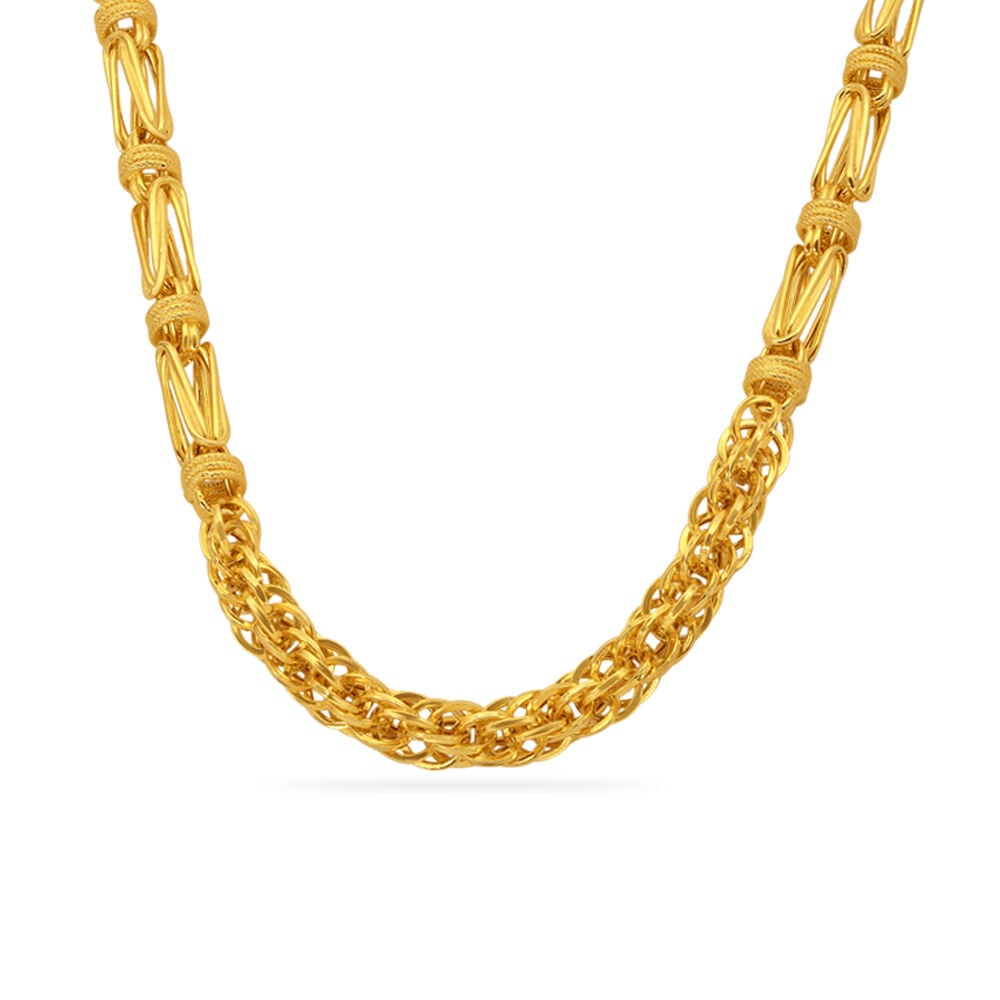 Buy Tanishq 22 Karat Gold Chain for Men at Best Price | Tanishq UAE