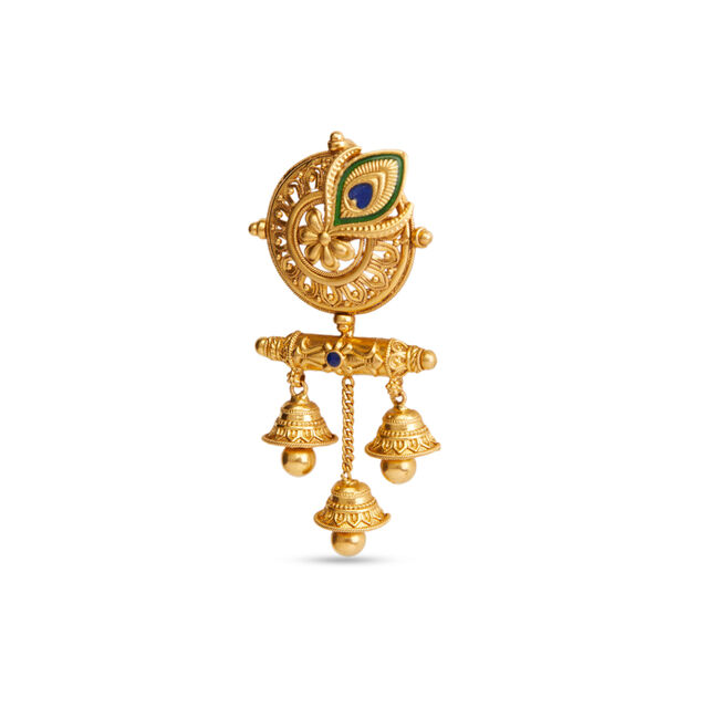 Buy Aalavattam Vishu Pendant Set at Best Price | Tanishq US