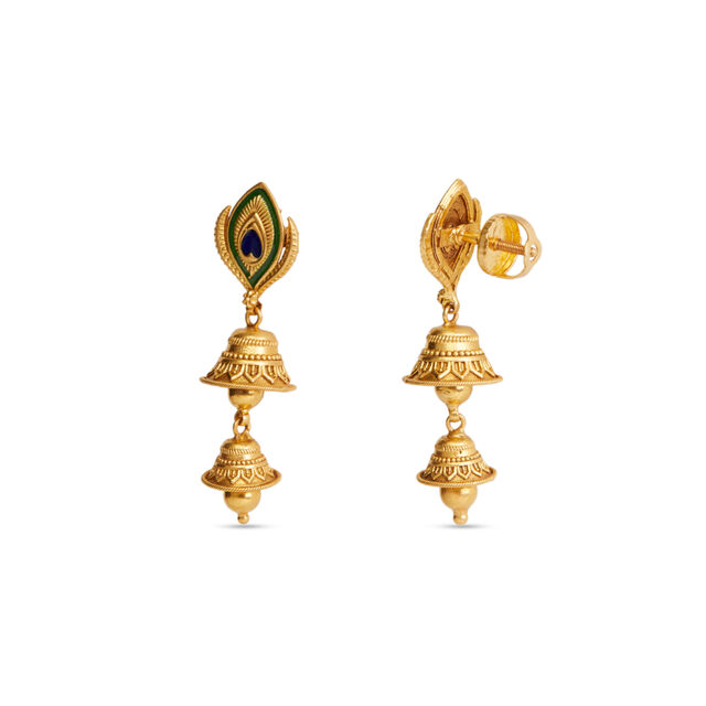 Buy Aalavattam Vishu Pendant Set at Best Price | Tanishq US