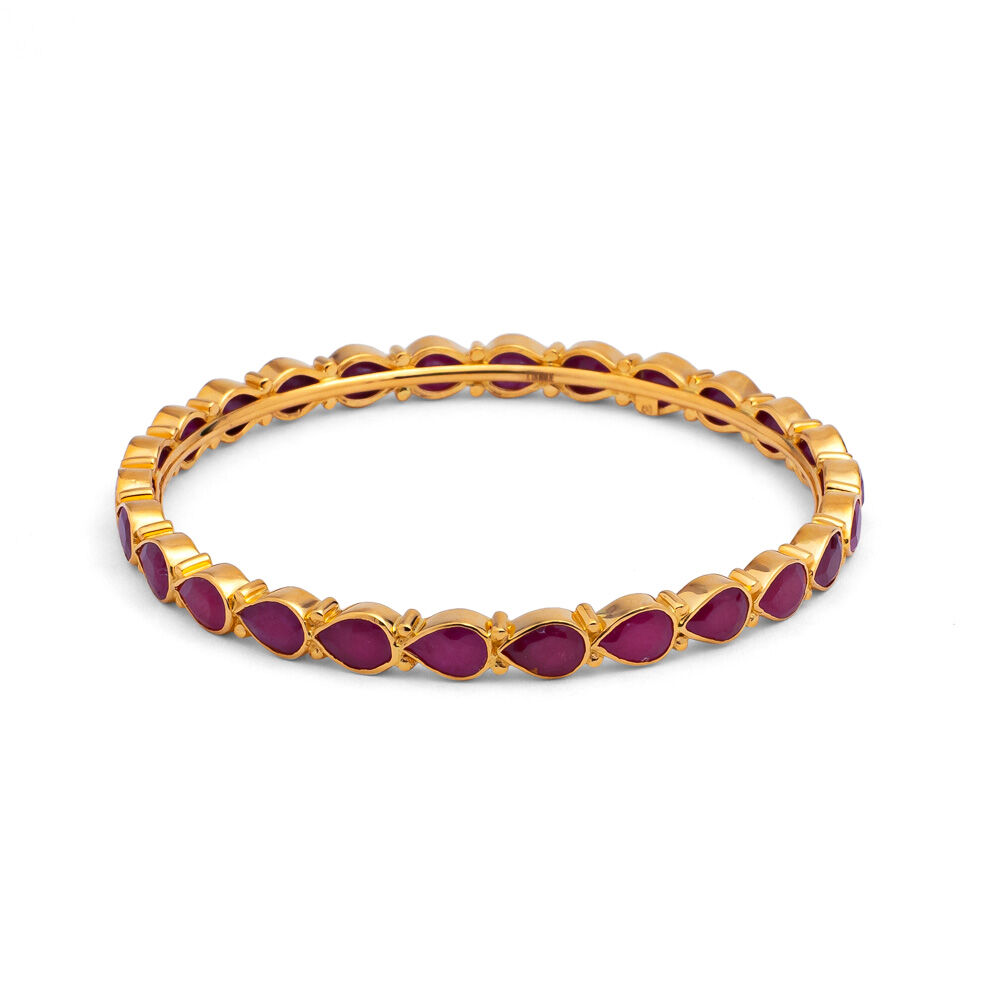 Buy Radiant Ruby Bangle at Best Price | Tanishq US