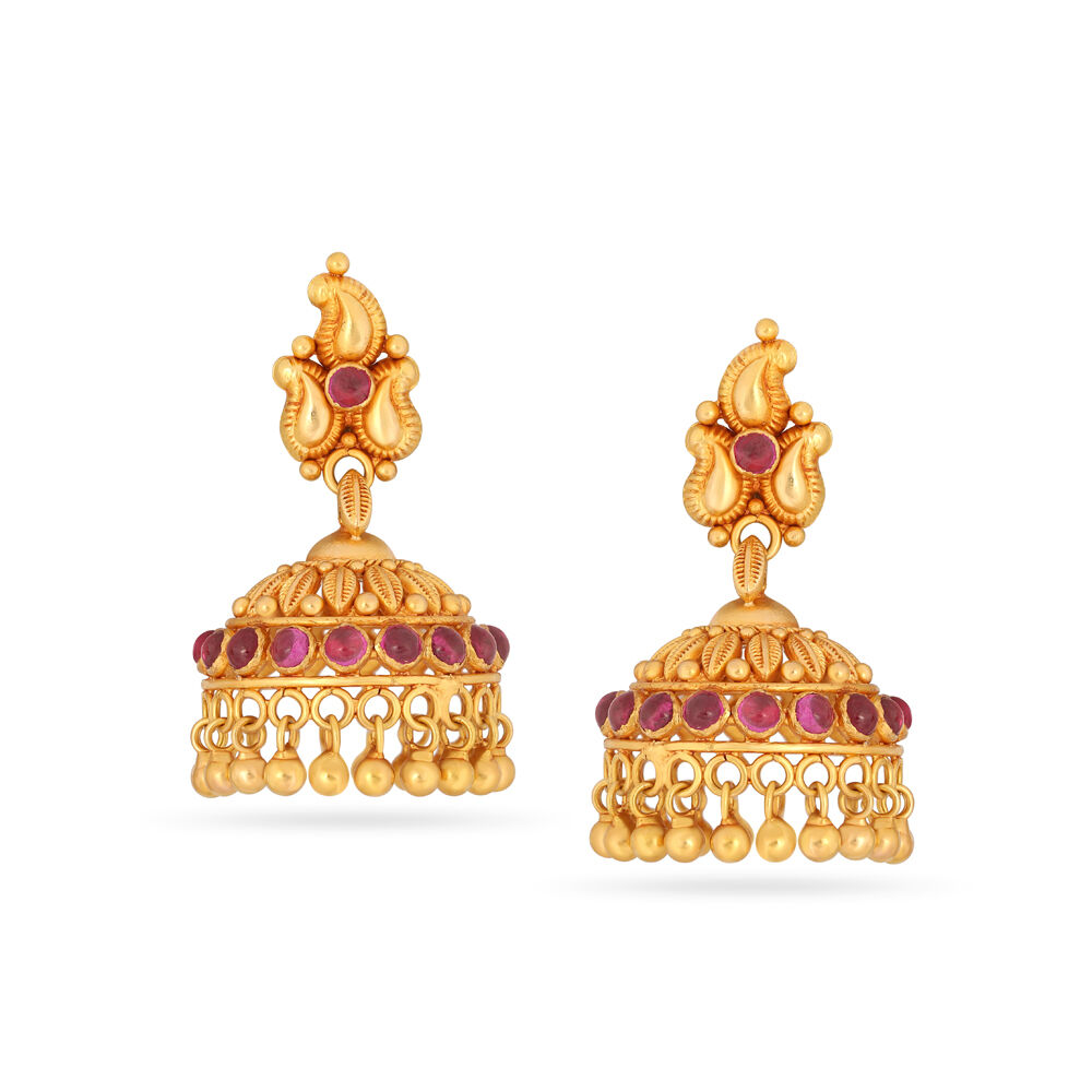 Buy Tanishq Gold Earrings at Best Price | Tanishq US