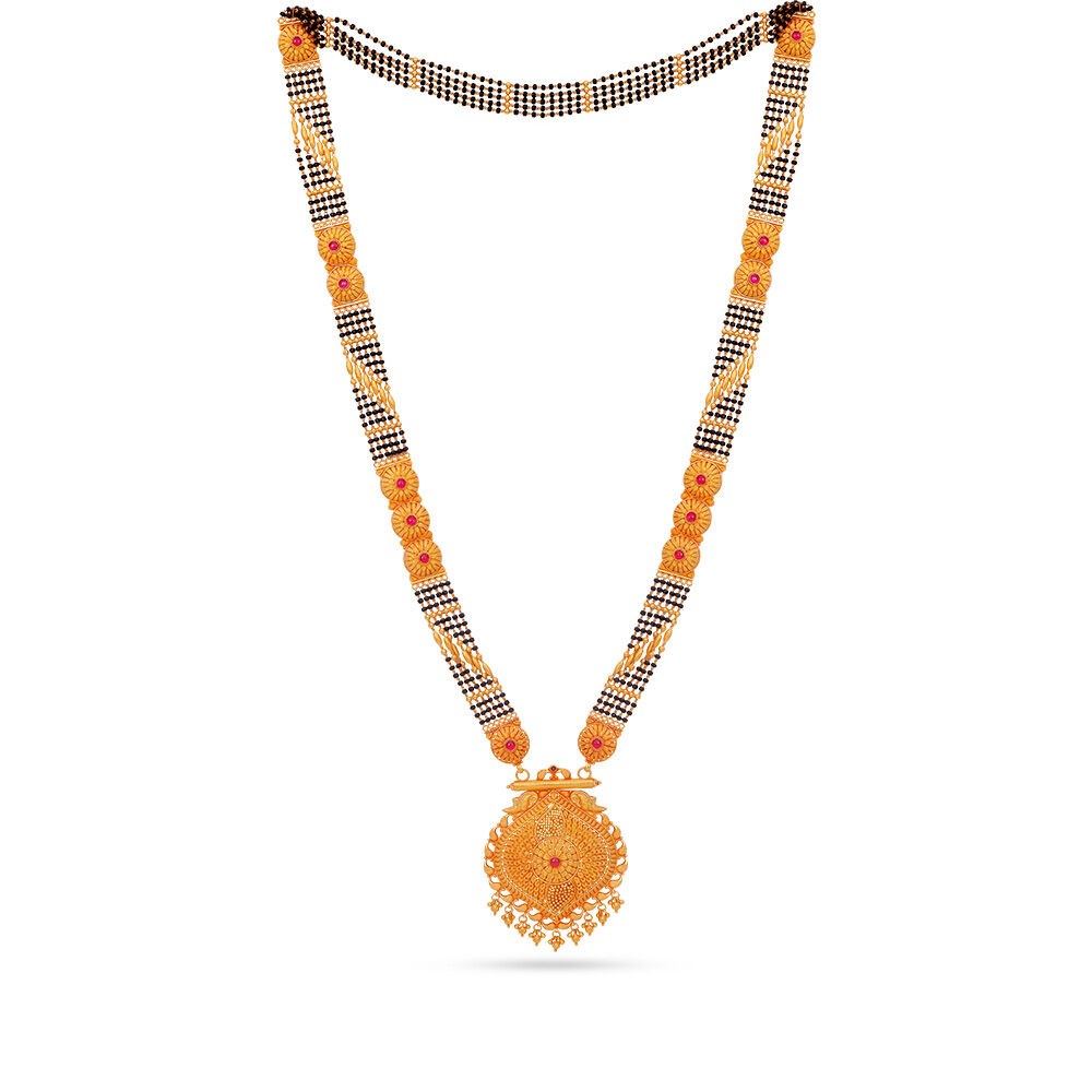 Buy Tanishq Gold Mangalsutra at Best Price Tanishq UAE