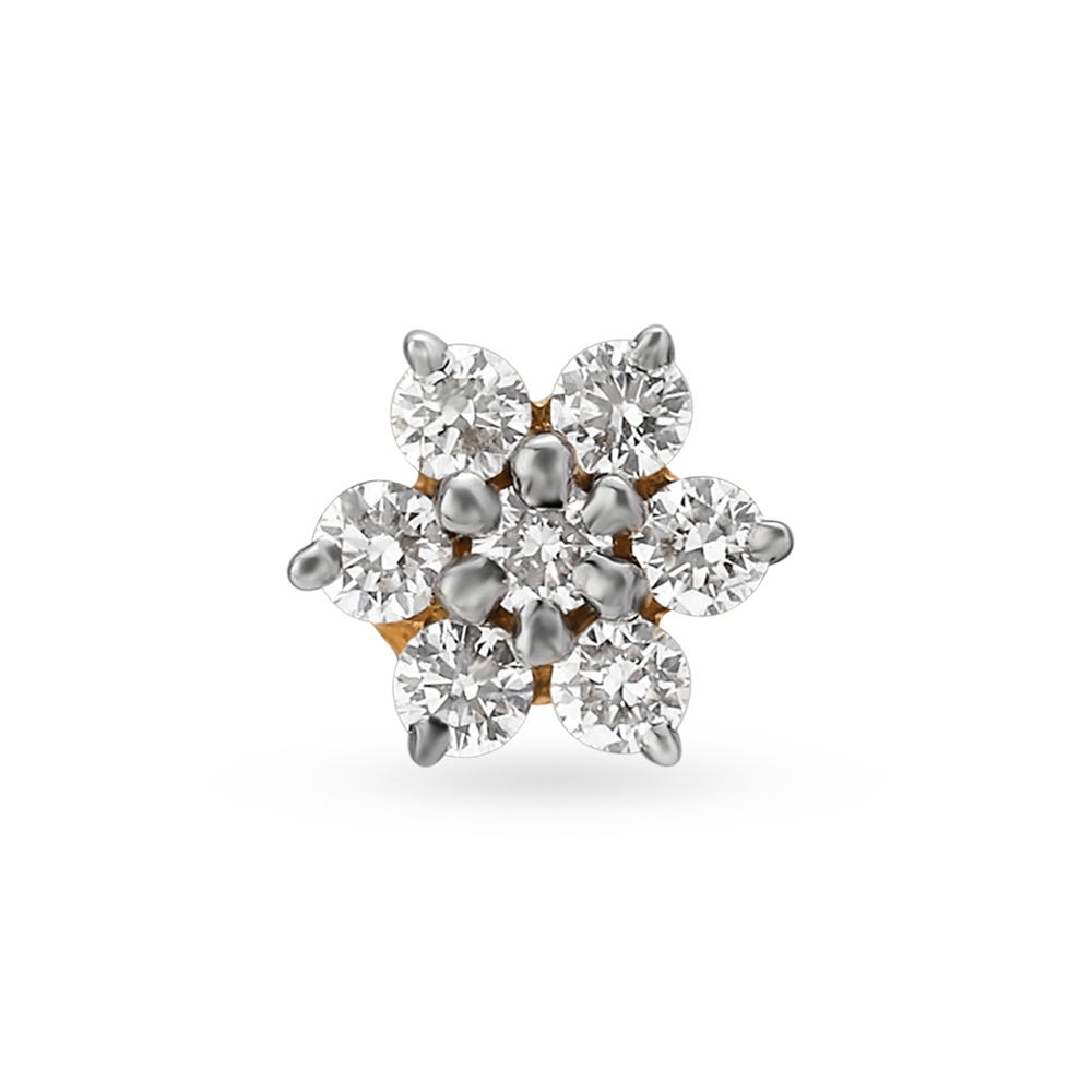 Buy Varya Diamond Nose Pin at Best Price | Tanishq UAE