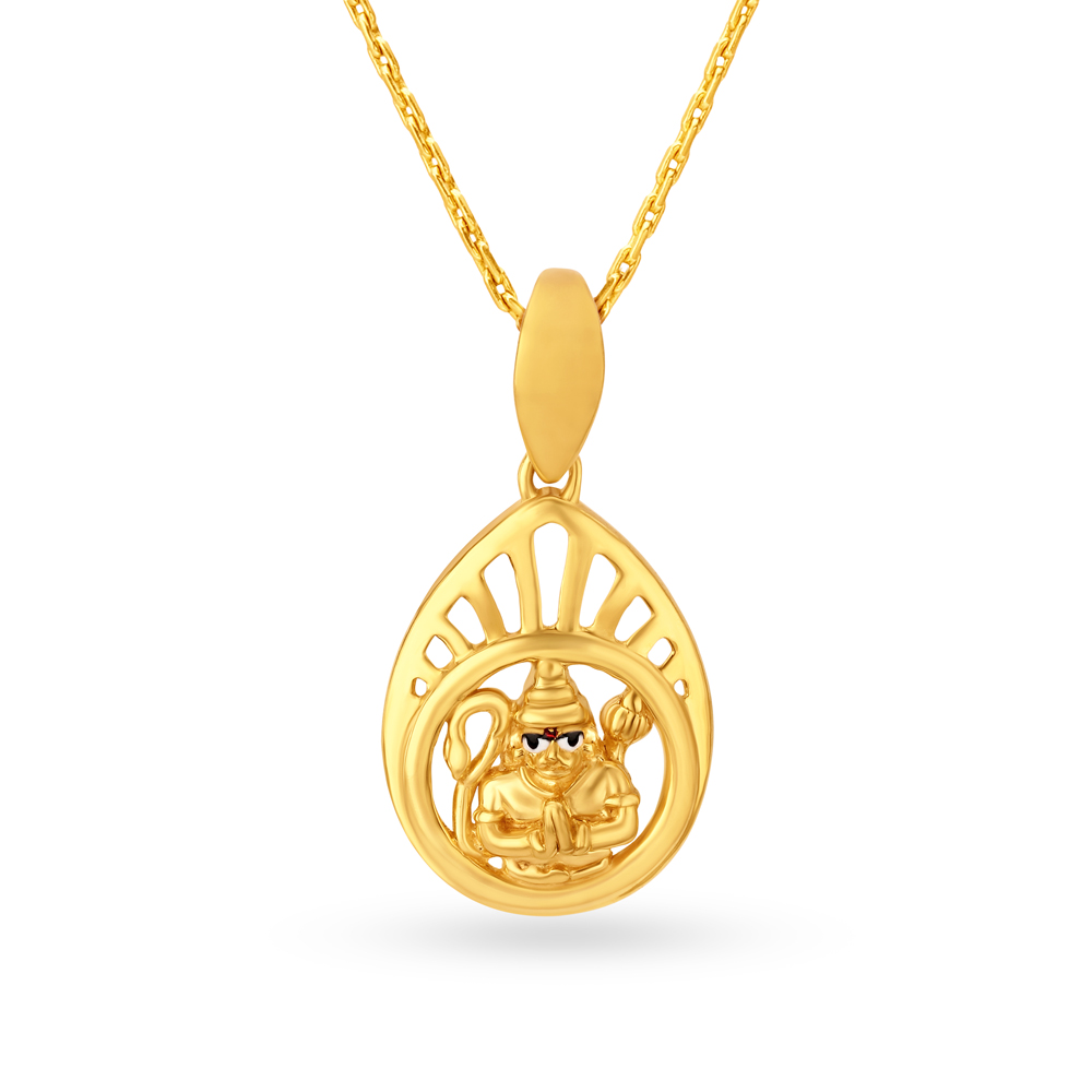 Buy Devotional Gold Pendant for Men at Best Price Tanishq UAE