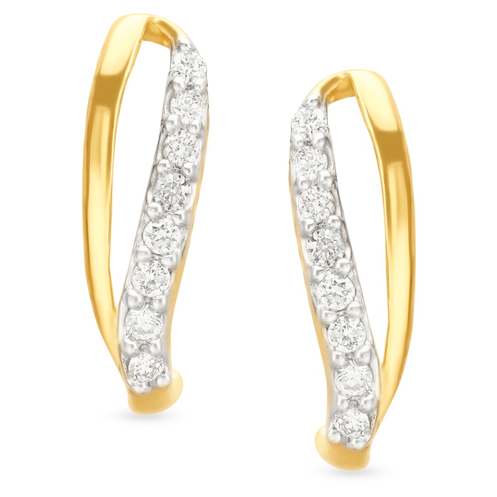 Buy Contemporary Diamond Stud Earrings for Work Wear at Best Price ...