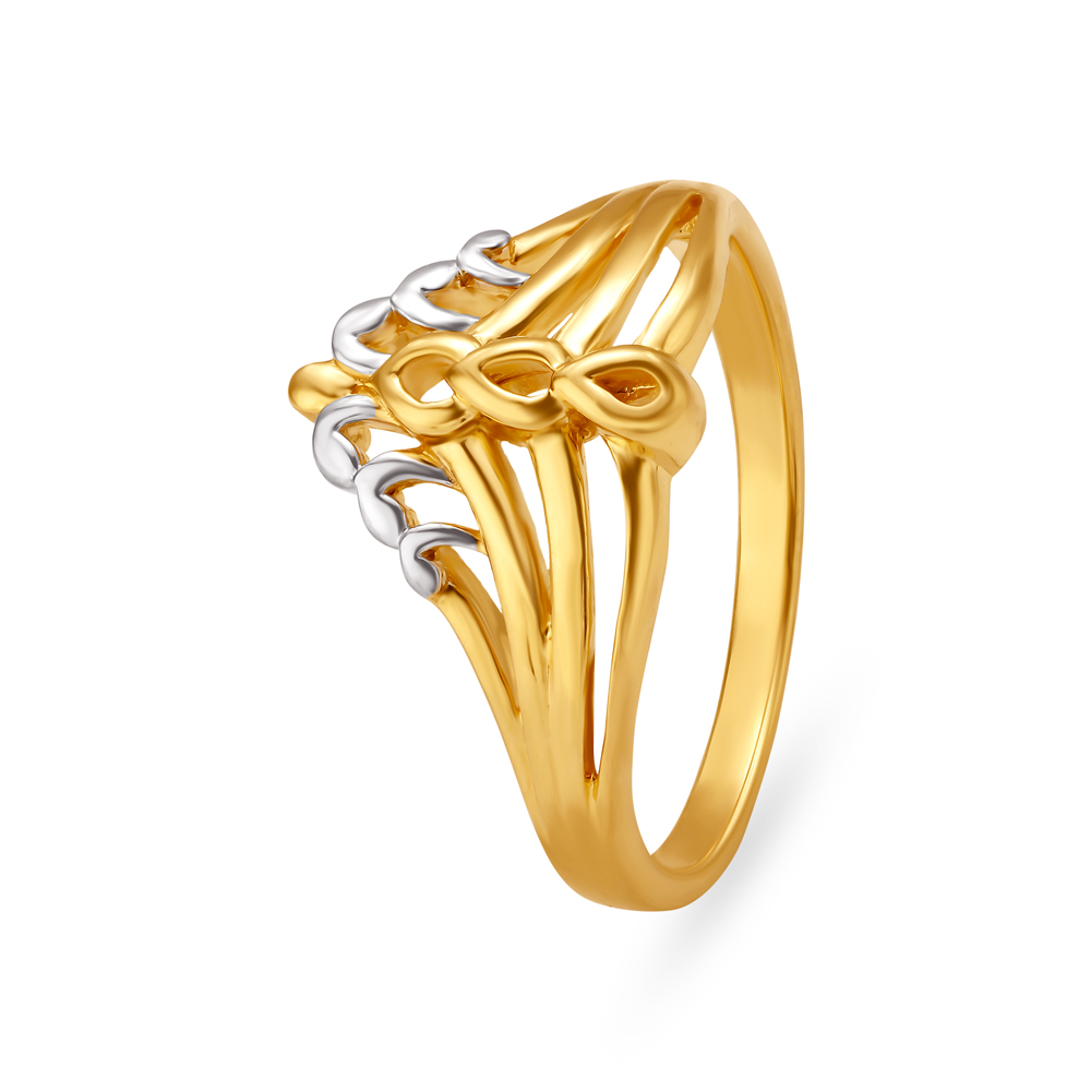 Buy Royal Gold Ring at Best Price | Tanishq UAE