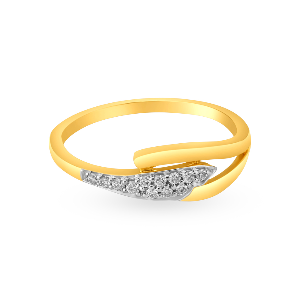 Buy Artistic Design Fancy Diamond Finger Ring at Best Price | Tanishq UAE