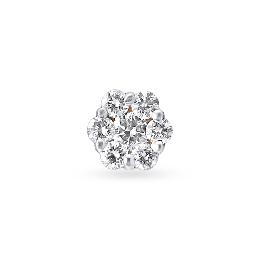 Buy Delightful Diamond Nose Pin at Best Price | Tanishq UAE