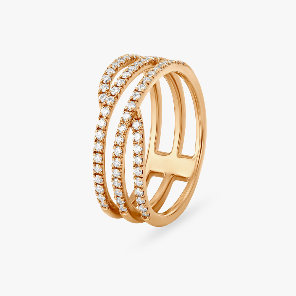 Buy Bold & Sophisticated Diamond Ring at Best Price | Tanishq UAE