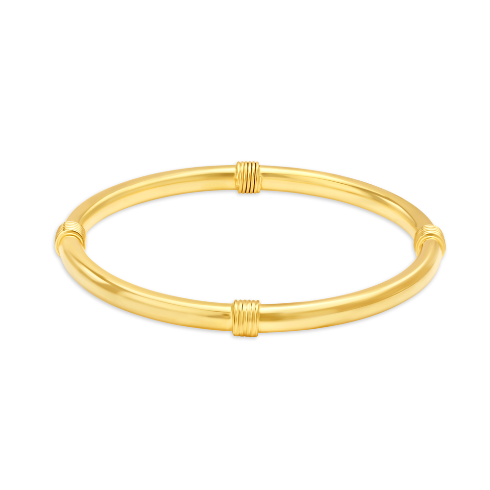 Buy Elegant Gold Bangle at Best Price | Tanishq UAE