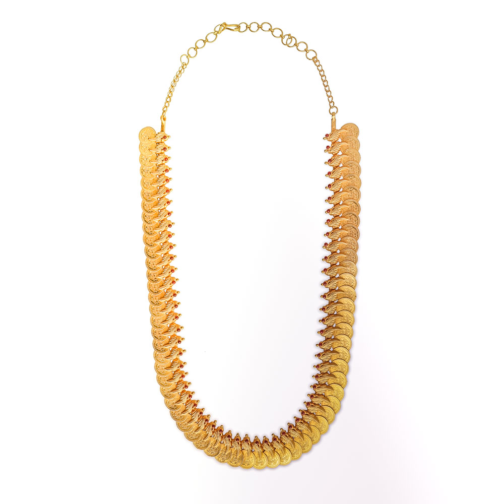 Buy Traditional Kasu Mala Haaram at Best Price | Tanishq UAE