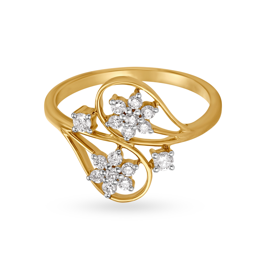 Buy Ravishing Nakshatra Diamond Finger Ring at Best Price | Tanishq UAE