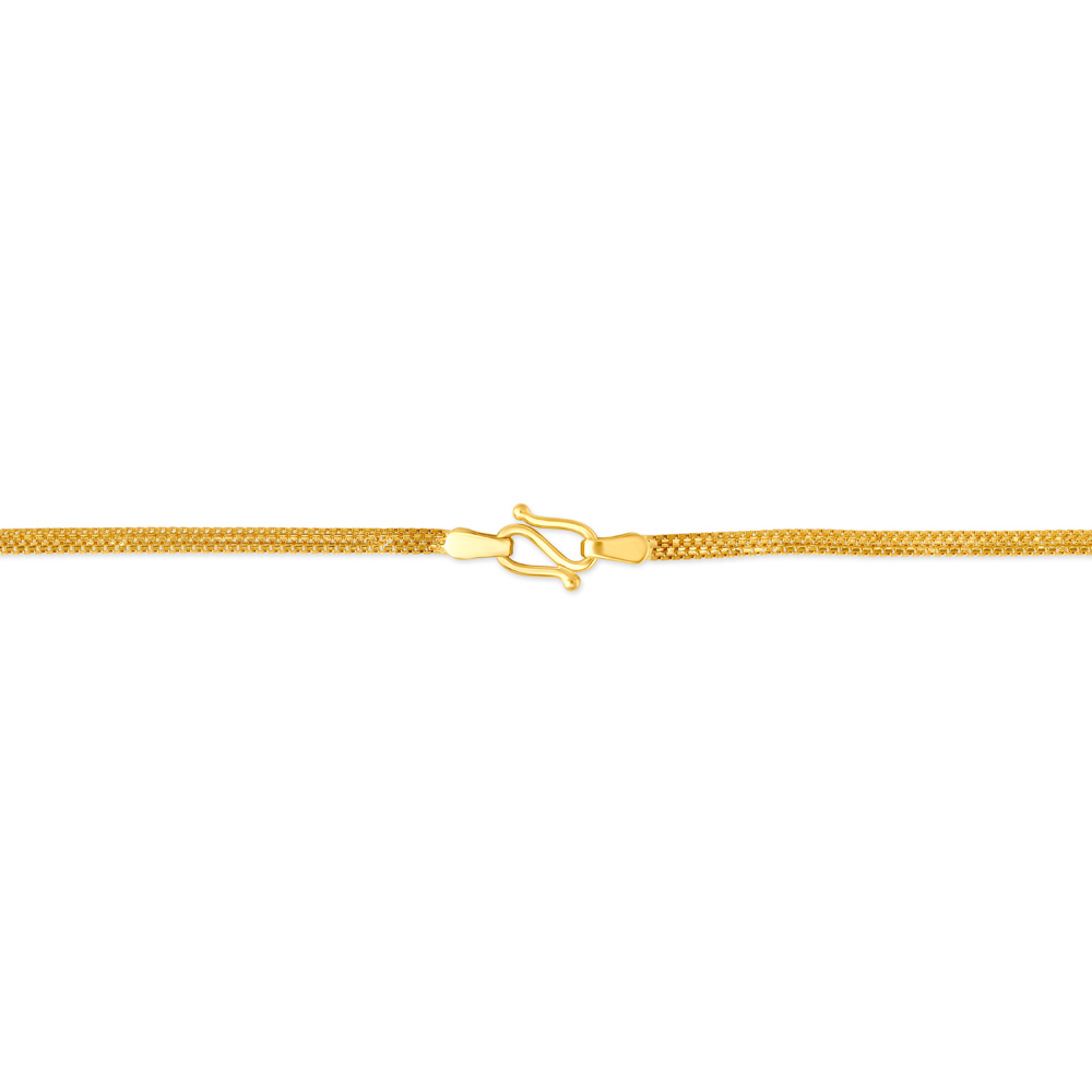Buy Box Gold Chain for Kids at Best Price | Tanishq UAE