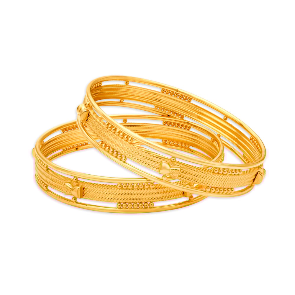 Buy Opulent Simple Bangle at Best Price | Tanishq UAE