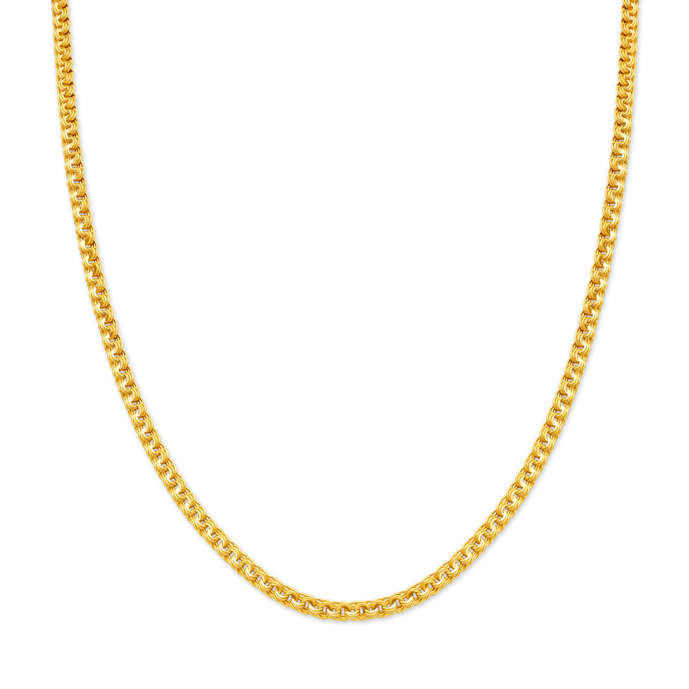 Buy Mesmerising Gold Chain at Best Price | Tanishq UAE