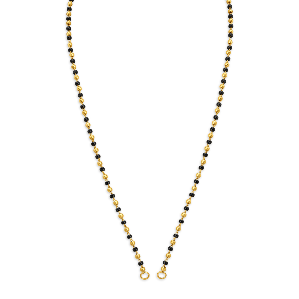 Buy Slender Gold Mangalsutra Chain at Best Price | Tanishq UAE