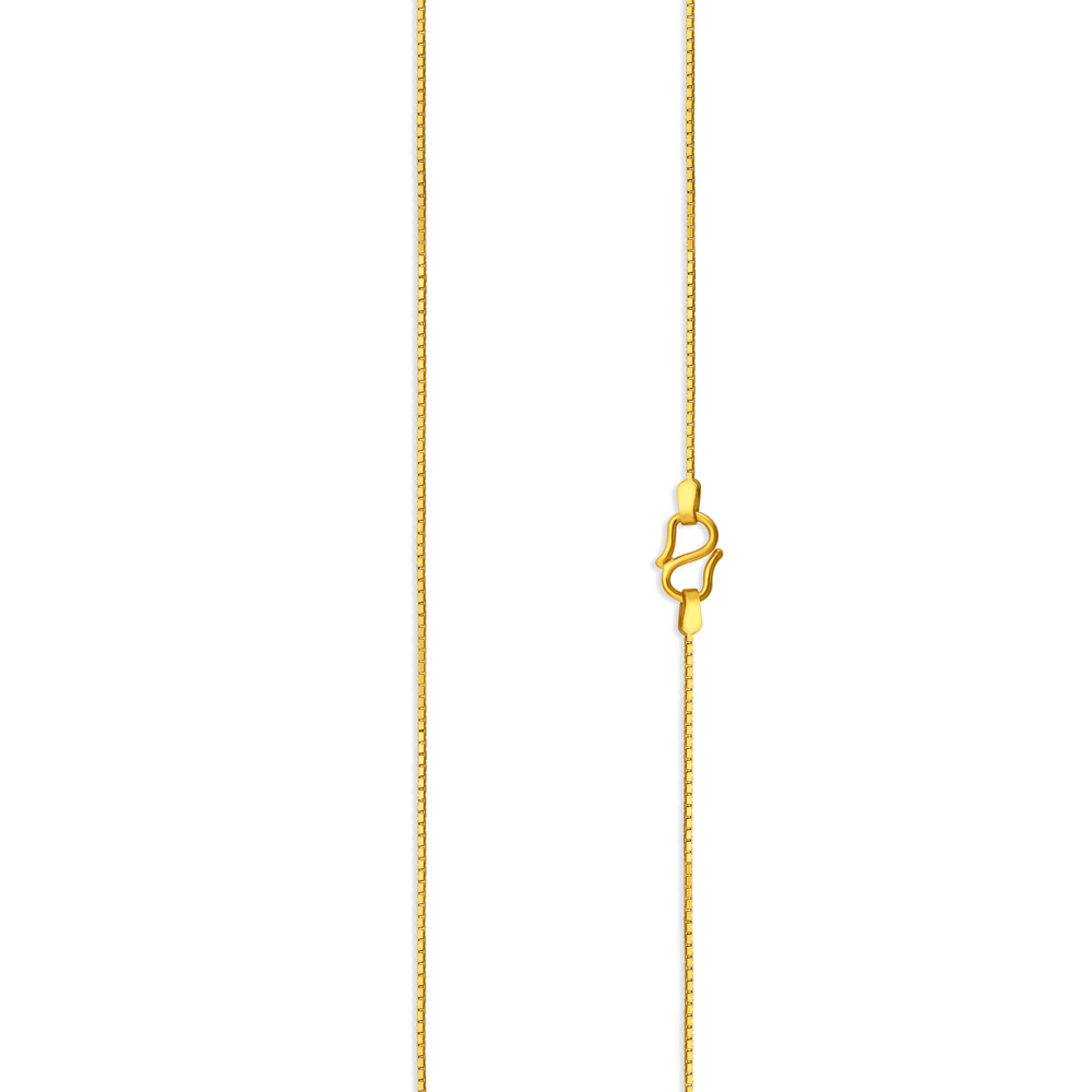 Buy Slender Gold Chain at Best Price | Tanishq UAE
