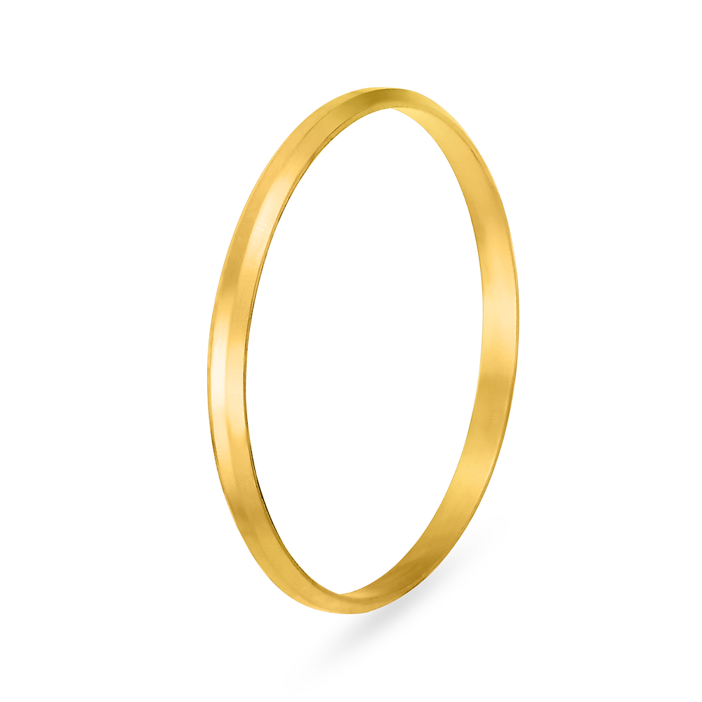 Buy Simple Gold Ring at Best Price | Tanishq UAE